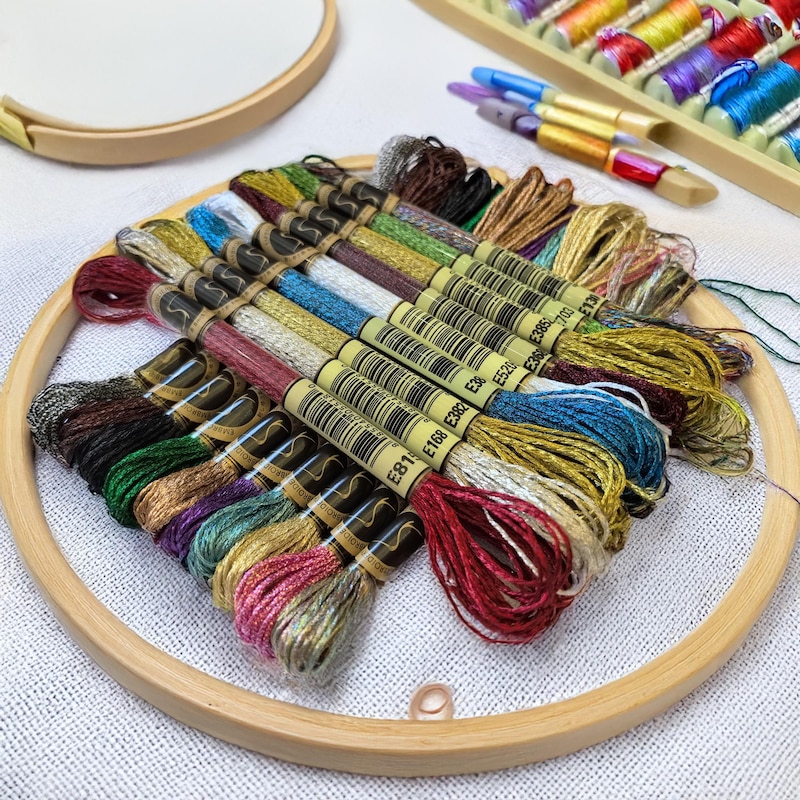 Sparkle Crochet Thread - Etsy