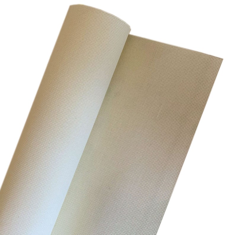 16 Count Cross Stitch Fabric Embroidery Aida Cloth Beige - Etsy
