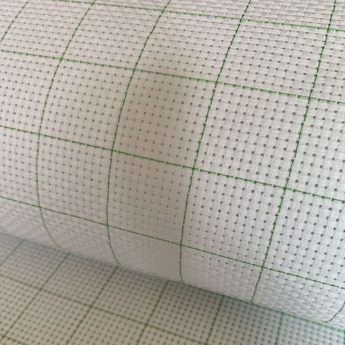 11 Count Aida Cloth: White Cross Stitch Fabric With Easy Count Grid - Etsy