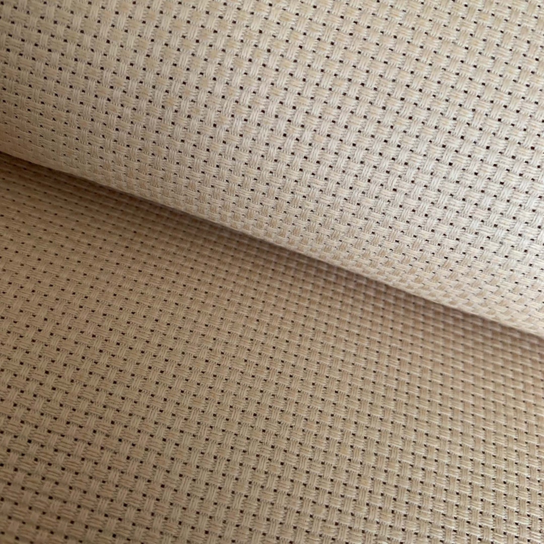 Vintage Color 11 Count Aida Cloth Embroidery Counted Cross Stitch ...