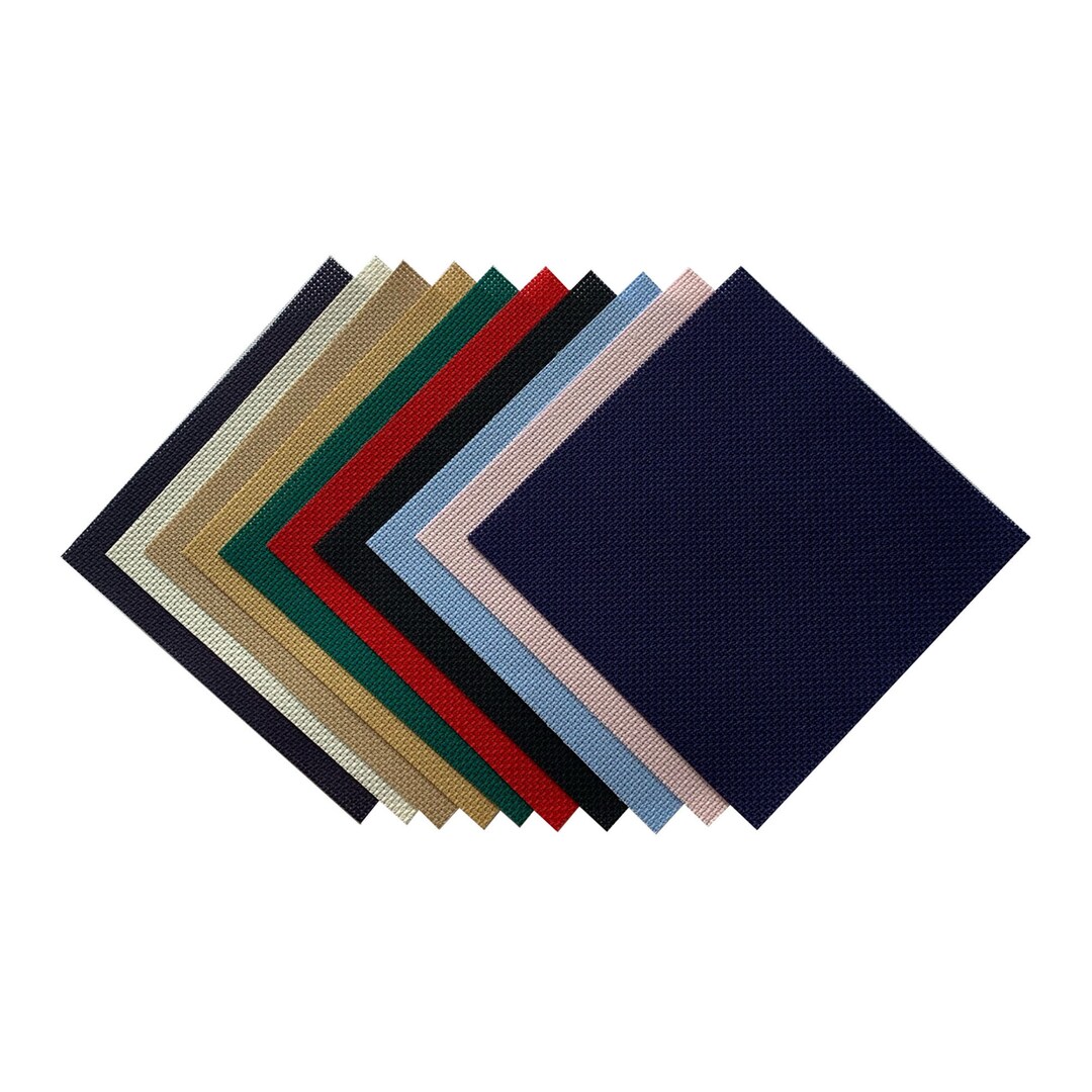 14 Count Aida Fabric Sampler Pack 11.8x11.8inch Pre-cut Pieces for ...