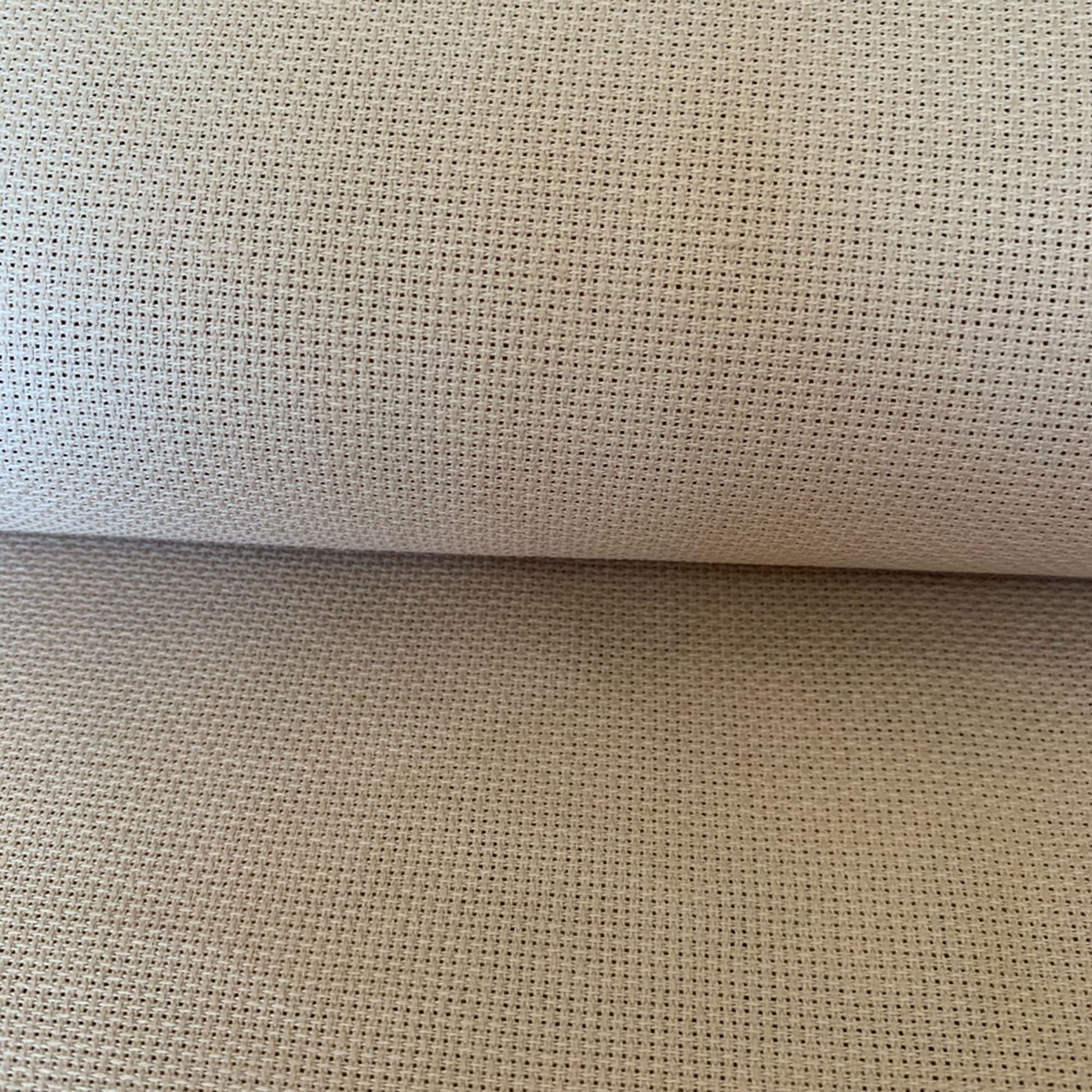 18 Count Cross Stitch Fabric Embroidery Aida Cloth Khaki | Etsy