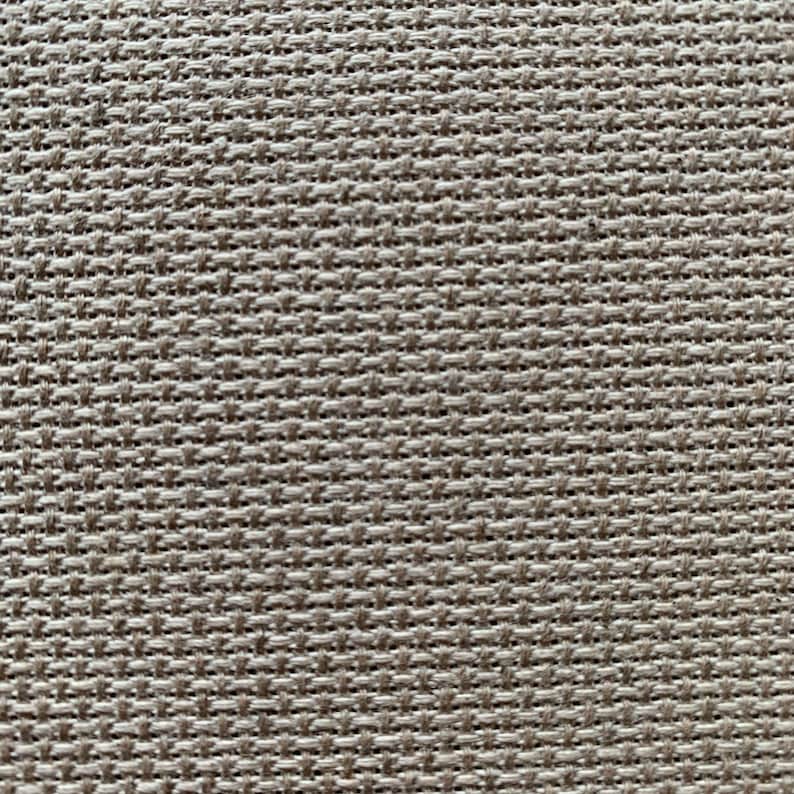 14 Count Cross Stitch Natural Linen Aida Embroidery Needlepoint Fabric ...