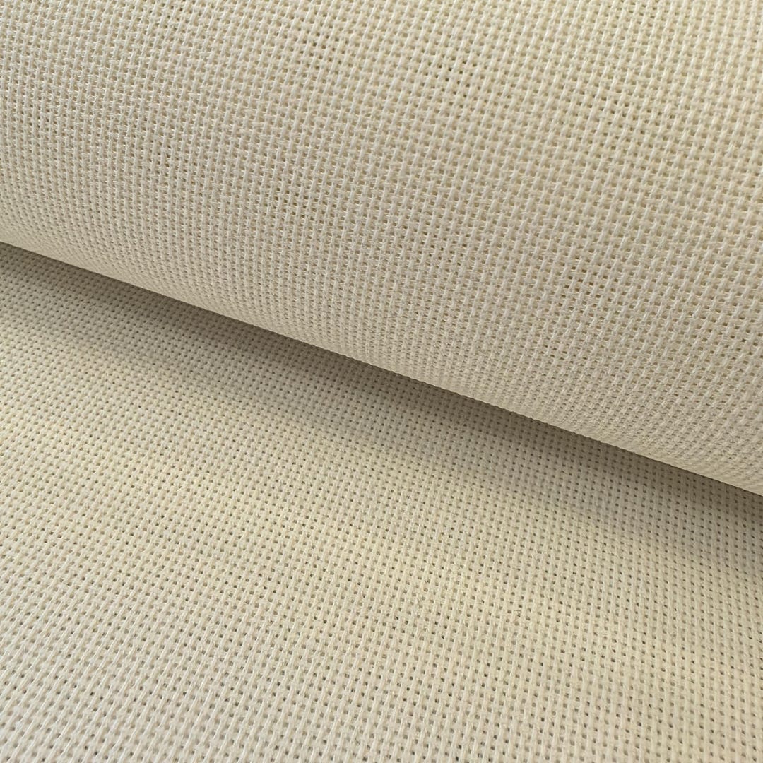 18 Count Aida Cloth for Cross Stitch, Cream White Embroidery Fabric - Etsy