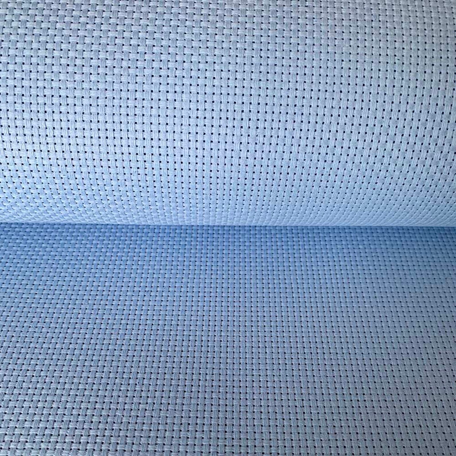 11 Count Aida Cloth Cross Stitch Embroidery Fabric, Light Blue - Etsy