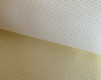 18 Count Cross Stitch Fabric Embroidery Aida Cloth, Khaki - Etsy