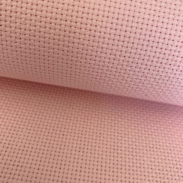 Blush Aida Fabric - Etsy