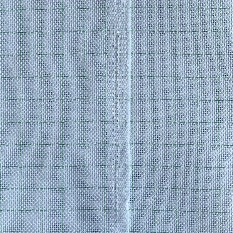 14 Count Aida Cloth: White Cross Stitch Fabric With Easy Count Grid - Etsy