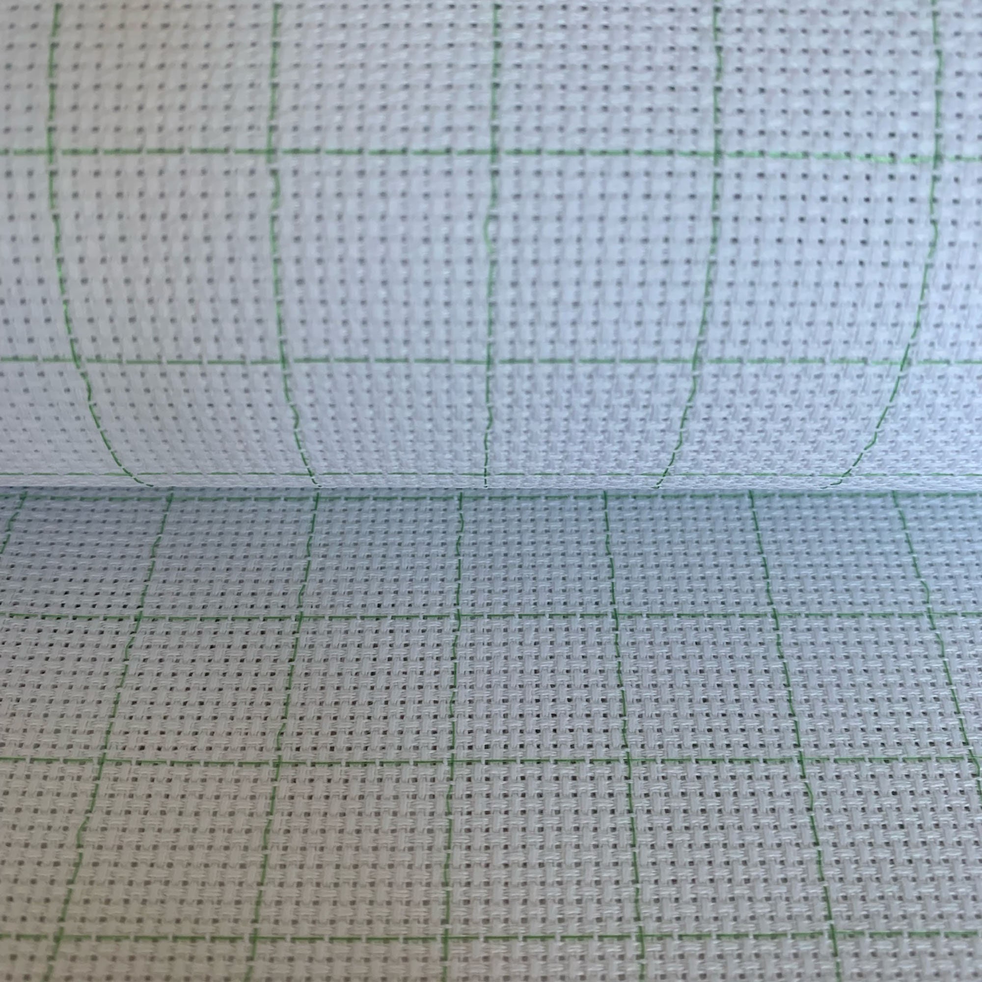 14 Count Aida Cloth: White Cross Stitch Fabric With Easy Count Grid - Etsy