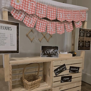 Farmer’s Market Dramatic Play Printable | Downloadable Pretend Play ...