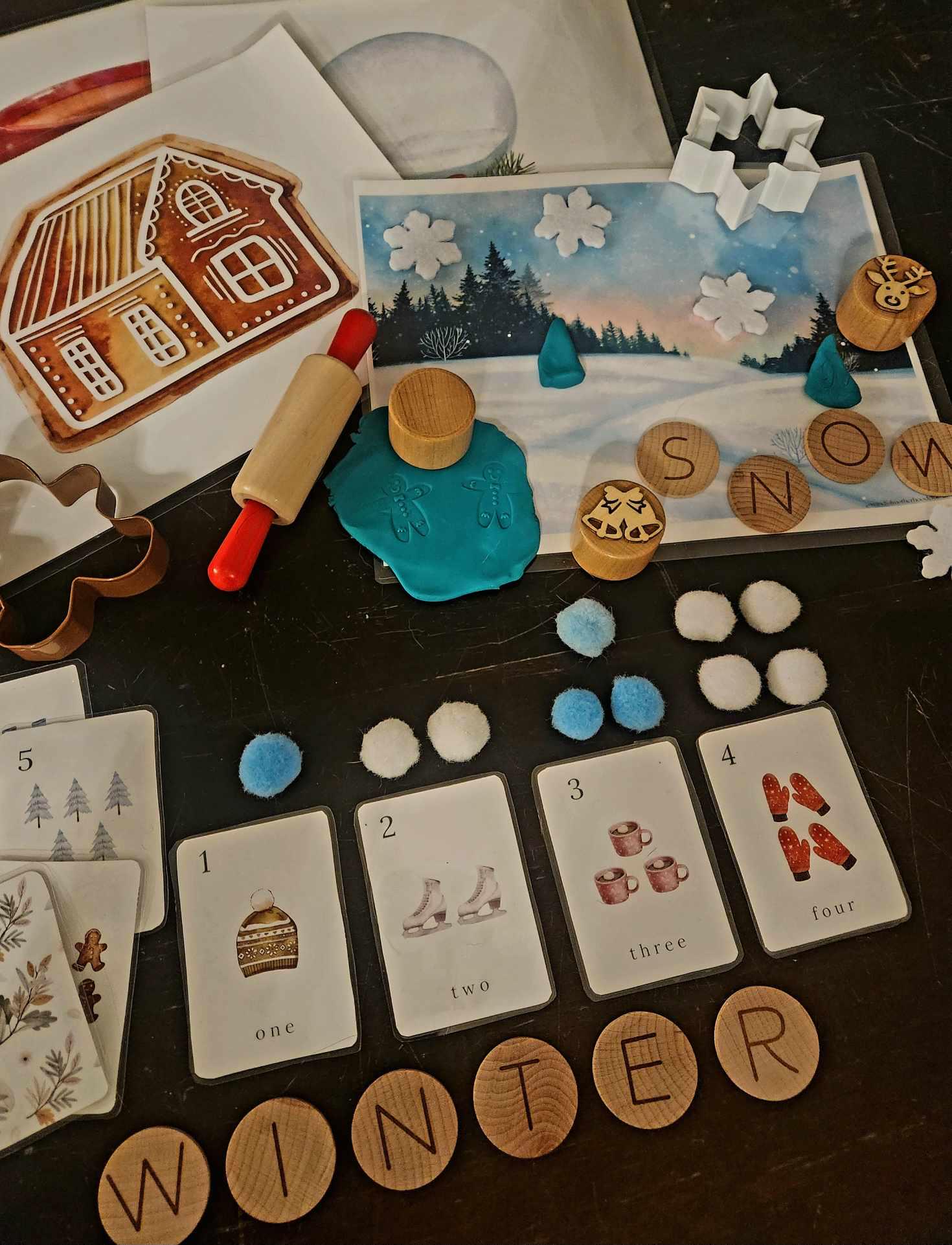 Winter-themed Morning Basket Printable Bundle for Ages 2-5 | Instant ...