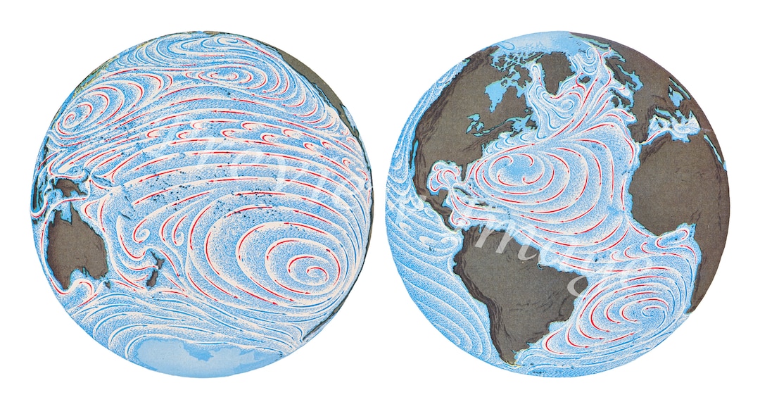 Vintage Planet Earth Illustration, Planet Image, Retro Art, Collage ...