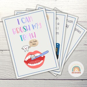Teeth Brushing Social Story - Etsy Australia