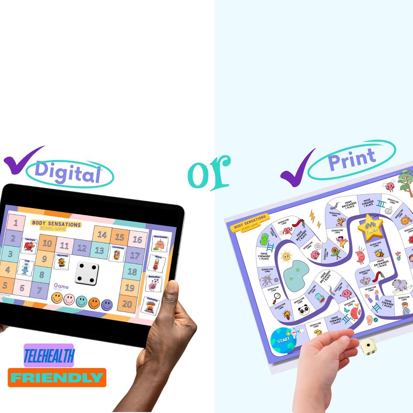 Interoception Board Game - SEL Activities for Emotional Regulation ...