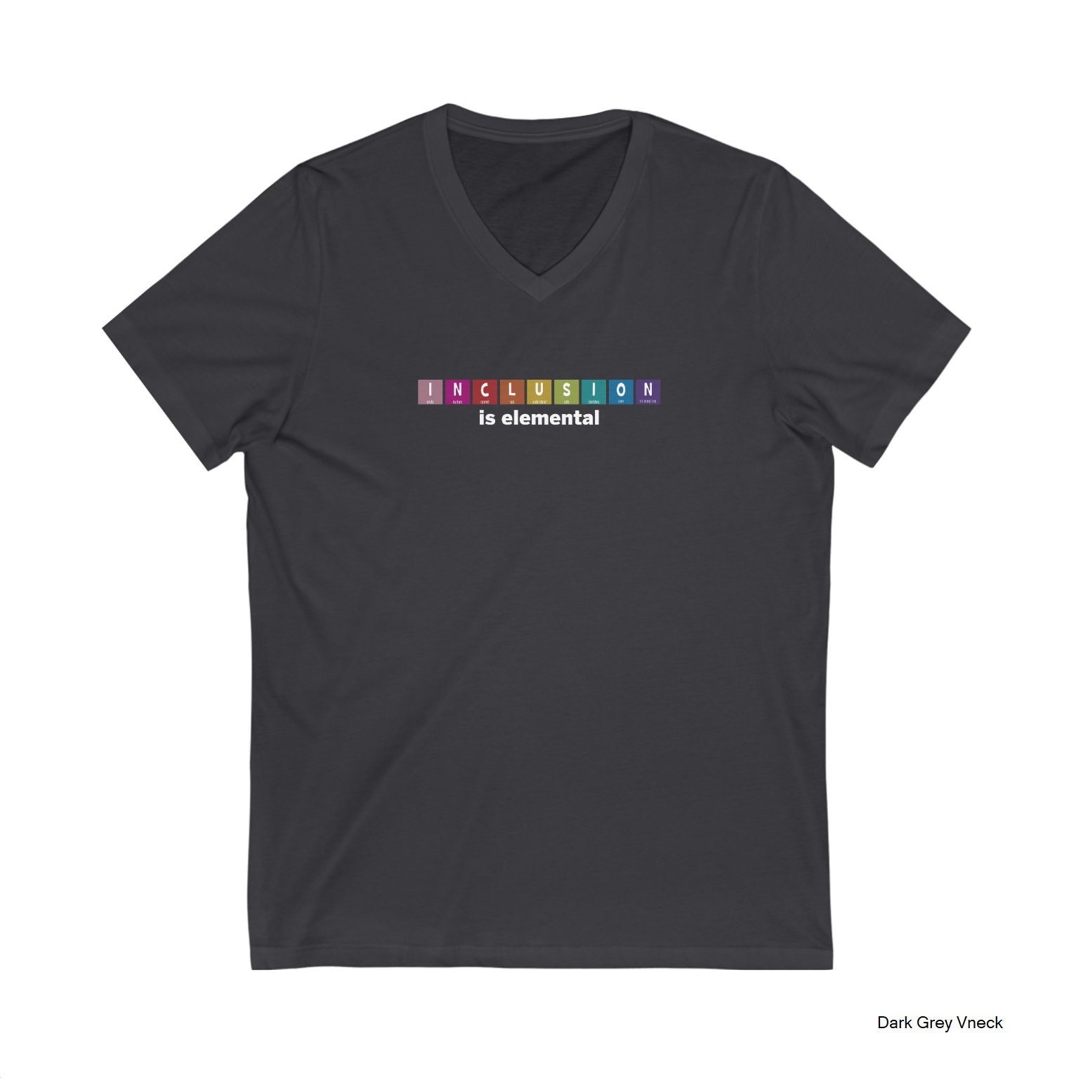 Inclusion is Elemental ver2 Crew Neck & V-neck T-shirt - Etsy