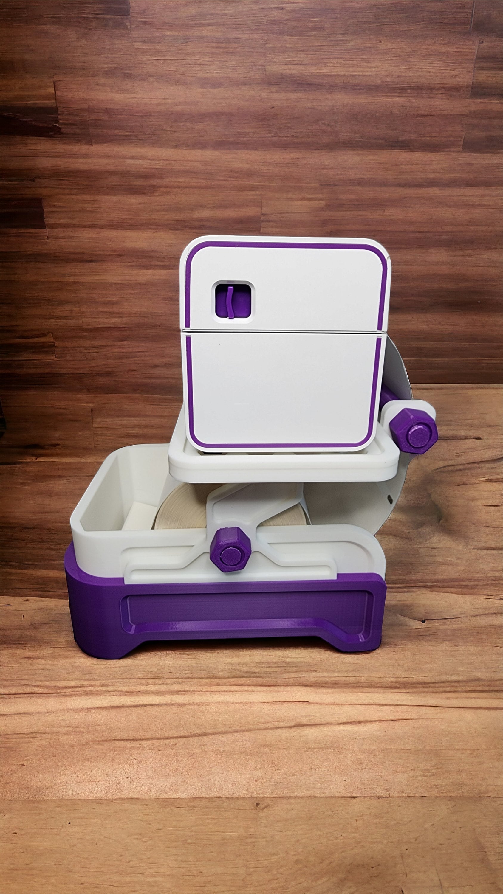 Thermal Label Printer Stand Compact Fanfold & Roll Paper 4 X 6 for ...