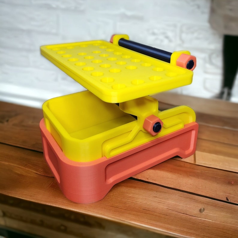 Thermal Label Printer Stand Compact Fanfold & Roll Paper 4 X 6 for ...