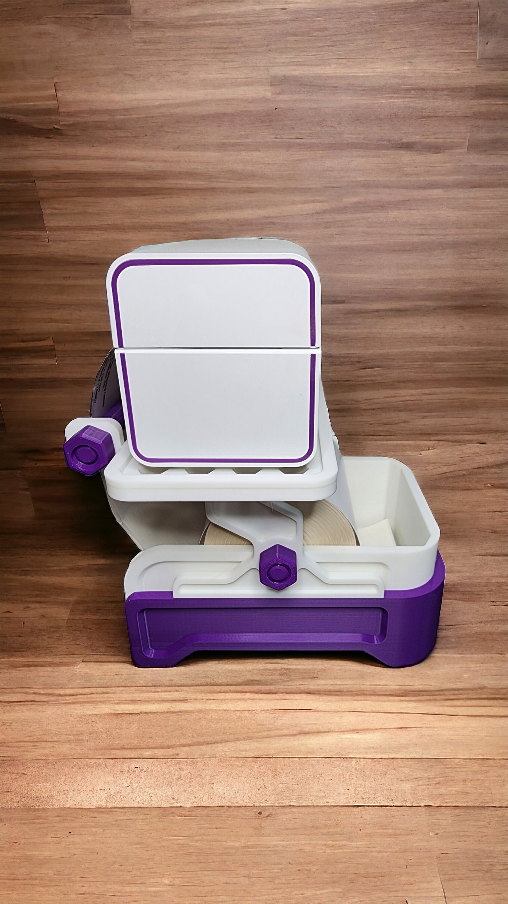 Thermal Label Printer Stand Compact Fanfold & Roll Paper 4 X 6 for ...