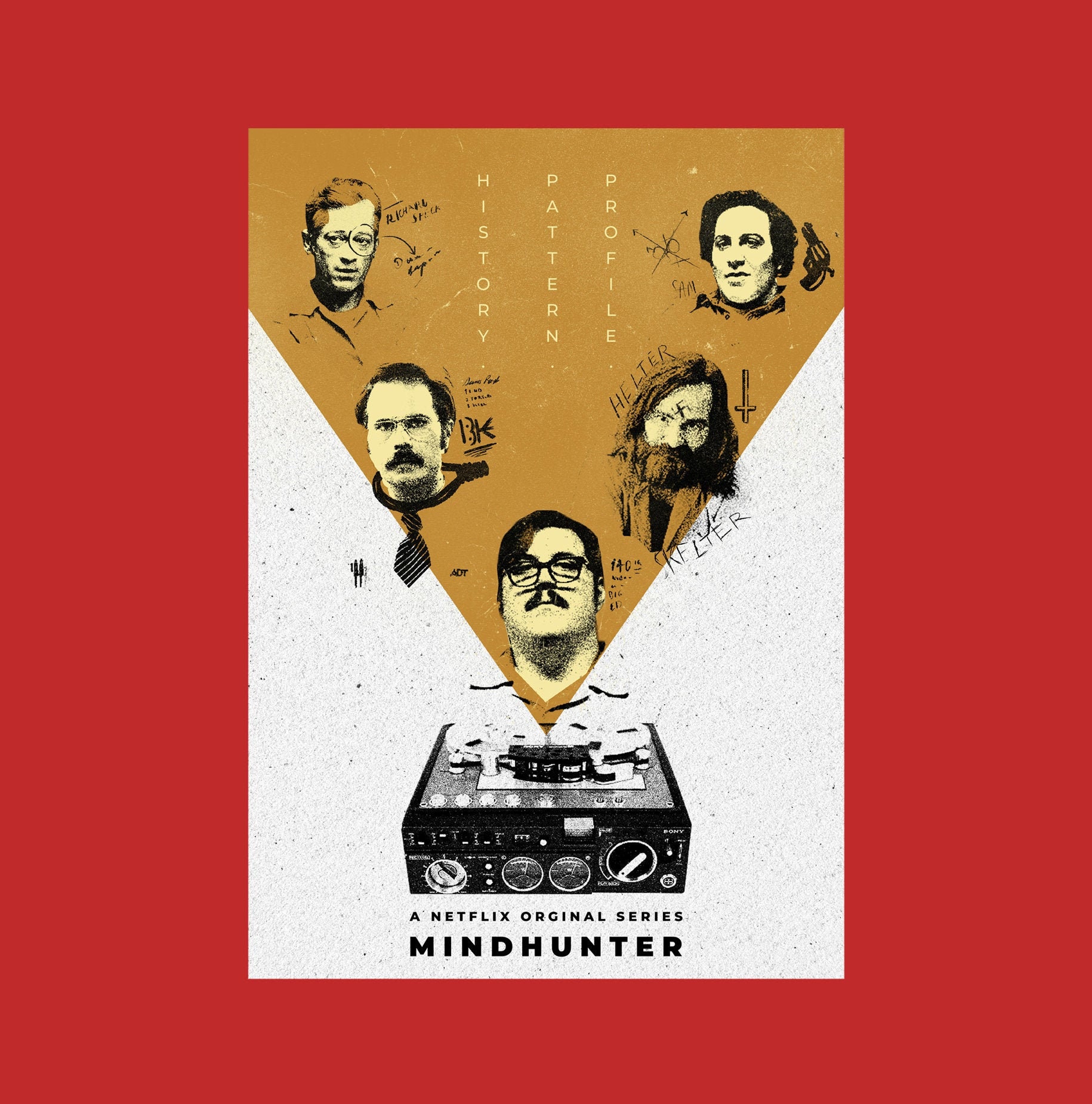 MINDHUNTER Poster Print Mindhunter Netflix David Fincher - Etsy.de