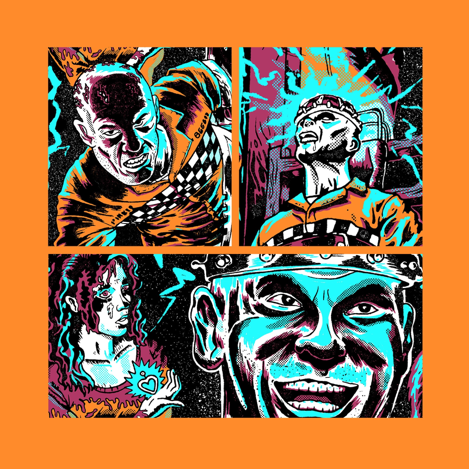 SHOCKER Poster Print Wes Craven Shocker Elm Street Freddy Krueger ...