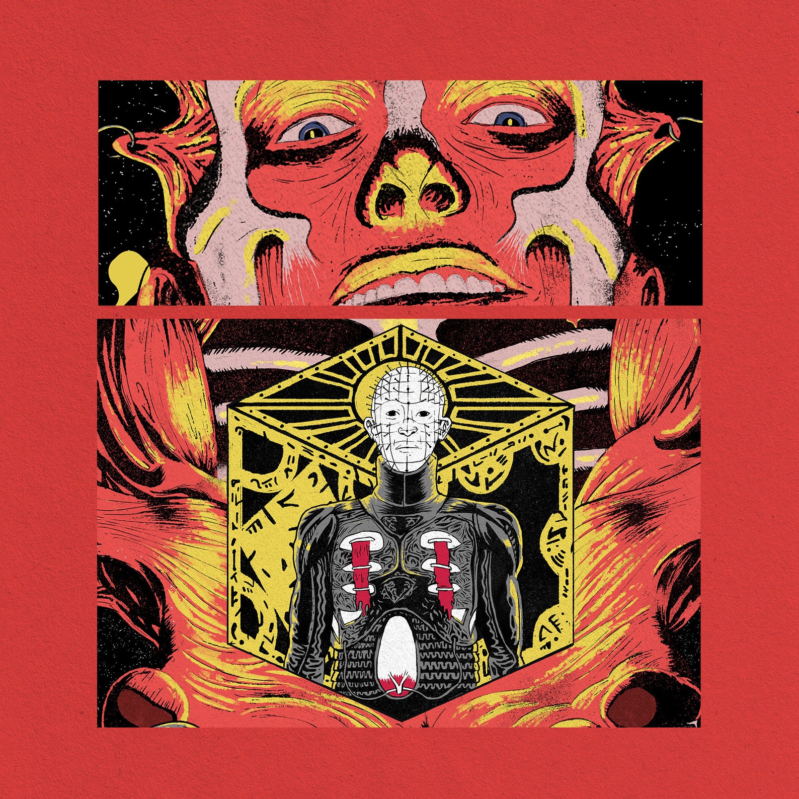 Hellraiser Poster Print Clive Barker Hellbound Pinhead | Etsy