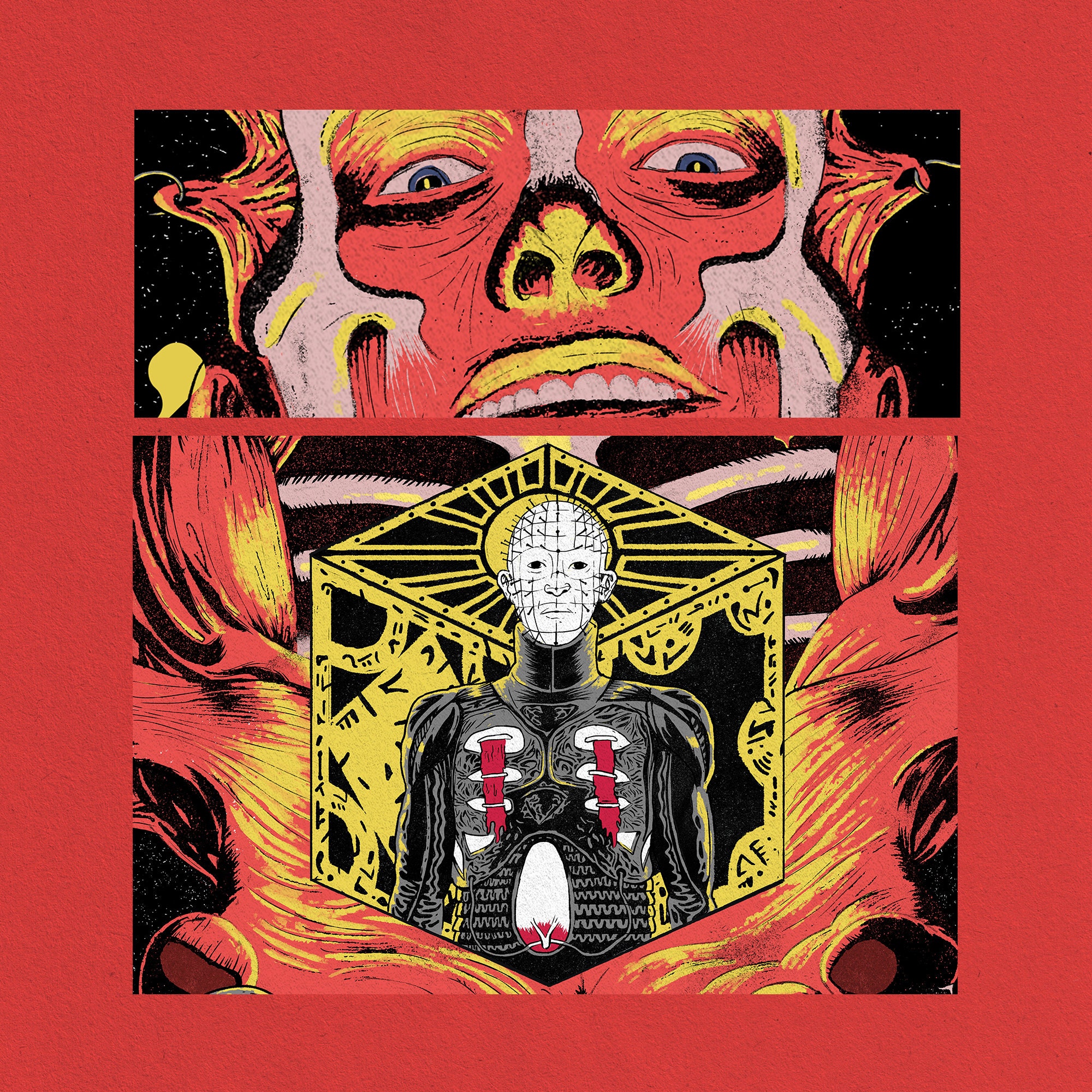 Hellraiser Poster Print Clive Barker Hellbound Pinhead | Etsy