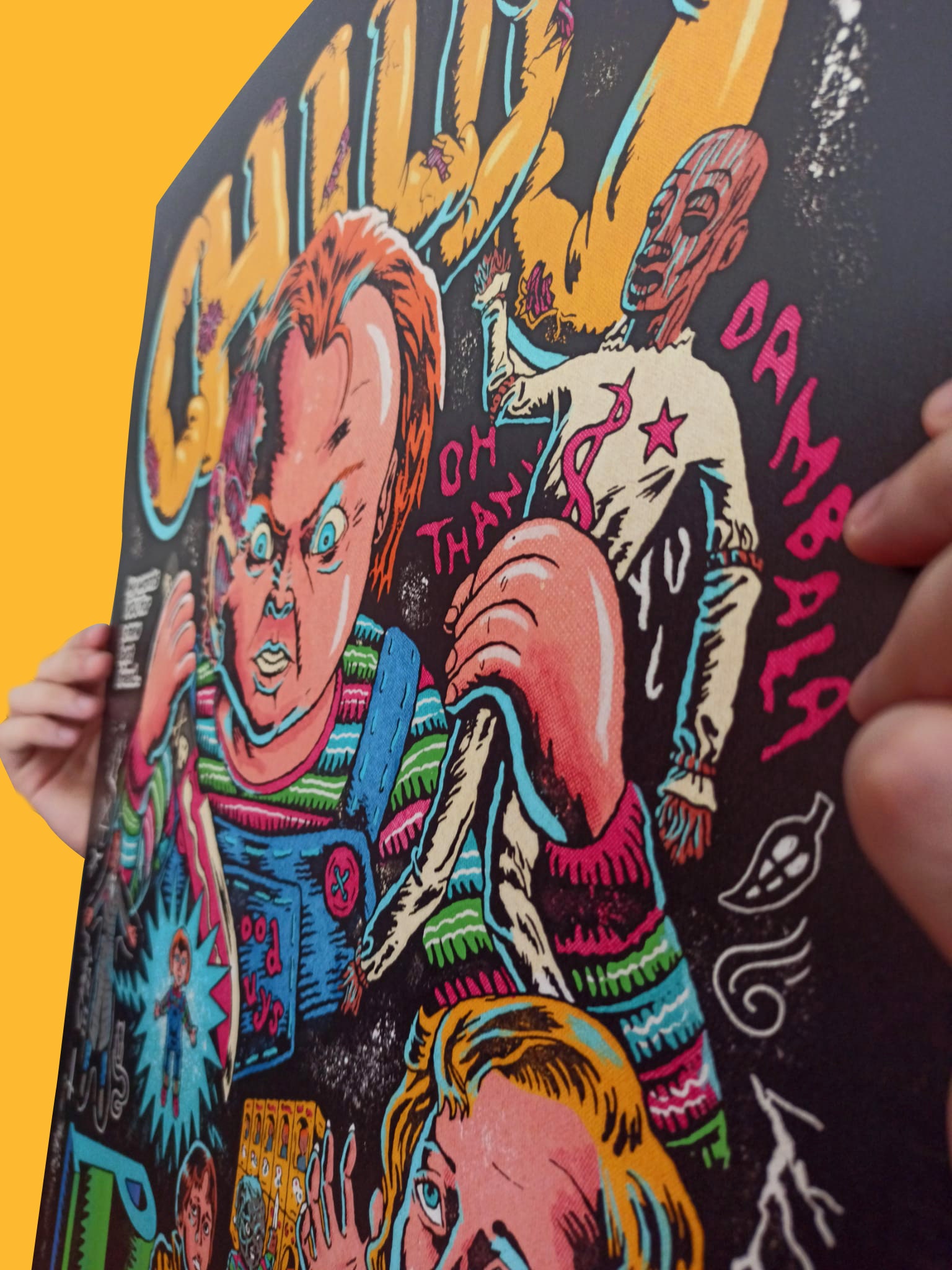 Child's Play - Chucky - Poster Print - Evil Doll 80s Horror Slasher ...