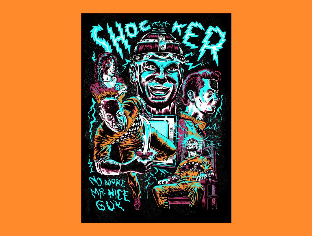 SHOCKER Poster Print Wes Craven Shocker Elm Street Freddy Krueger ...
