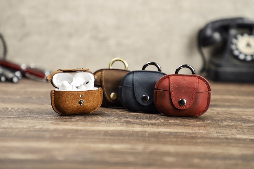Airpods Pro 2 Case, AirPod Leather Case, Vintage Airpods Pro Gen 1 2 ...