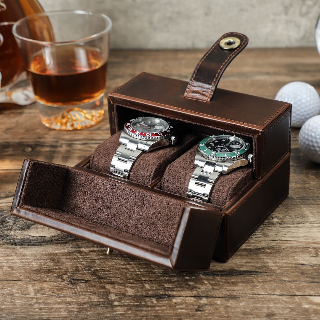 Genuine Leather, Handmade, Watch Storage Organizer, Luxury Creative ...