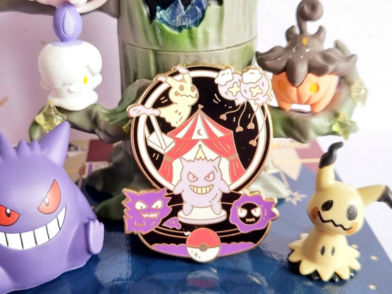 Red Pokedex Pin Banner Monster Pin Button Patch Display - Etsy