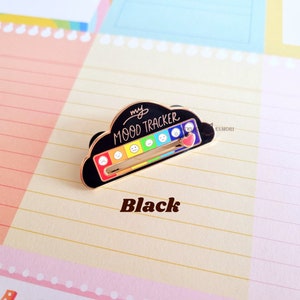 The Original Mood Tracker Sliding Enamel Pin, Interactive Enamel Pins ...