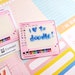 Writable Pink MS Paint Pin Badge, Dry Erase Interactive Acrylic Pin ...