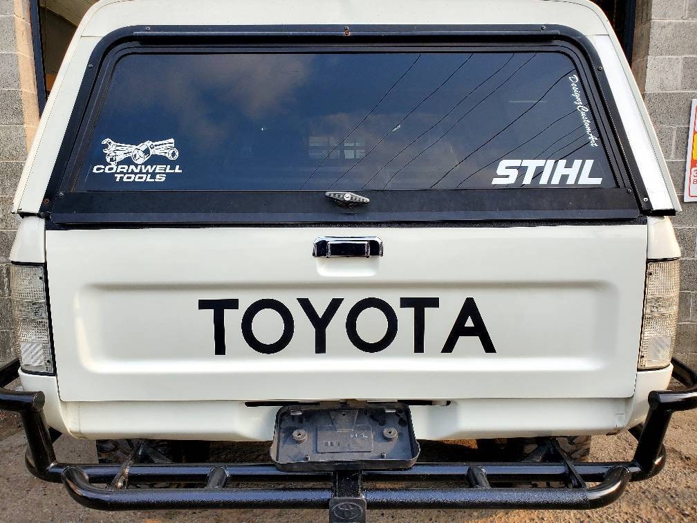 3rd Gen 1989-1995 TOYOTA OEM Style Tailgate Decal - Etsy