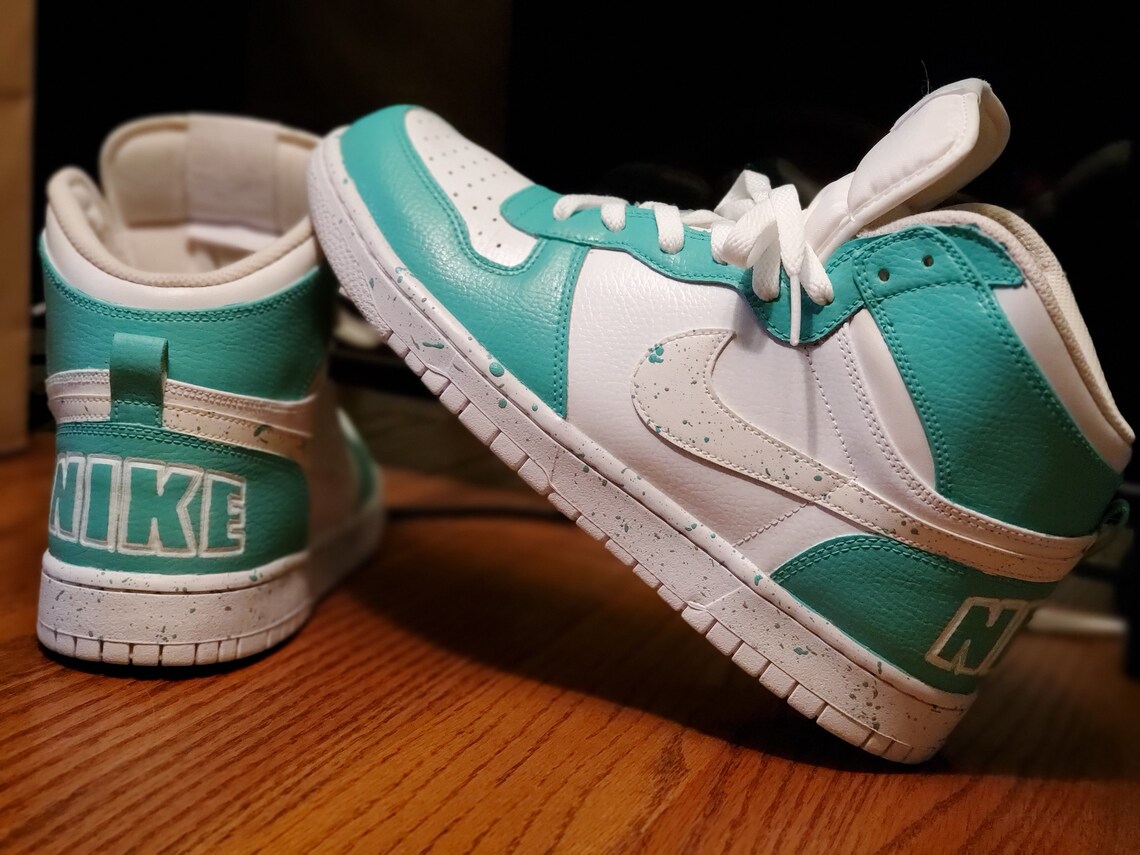 Custom south Beach Nike Dunks - Etsy UK