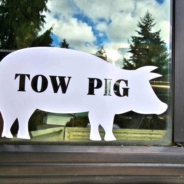 Pig Sticker Decal - Etsy