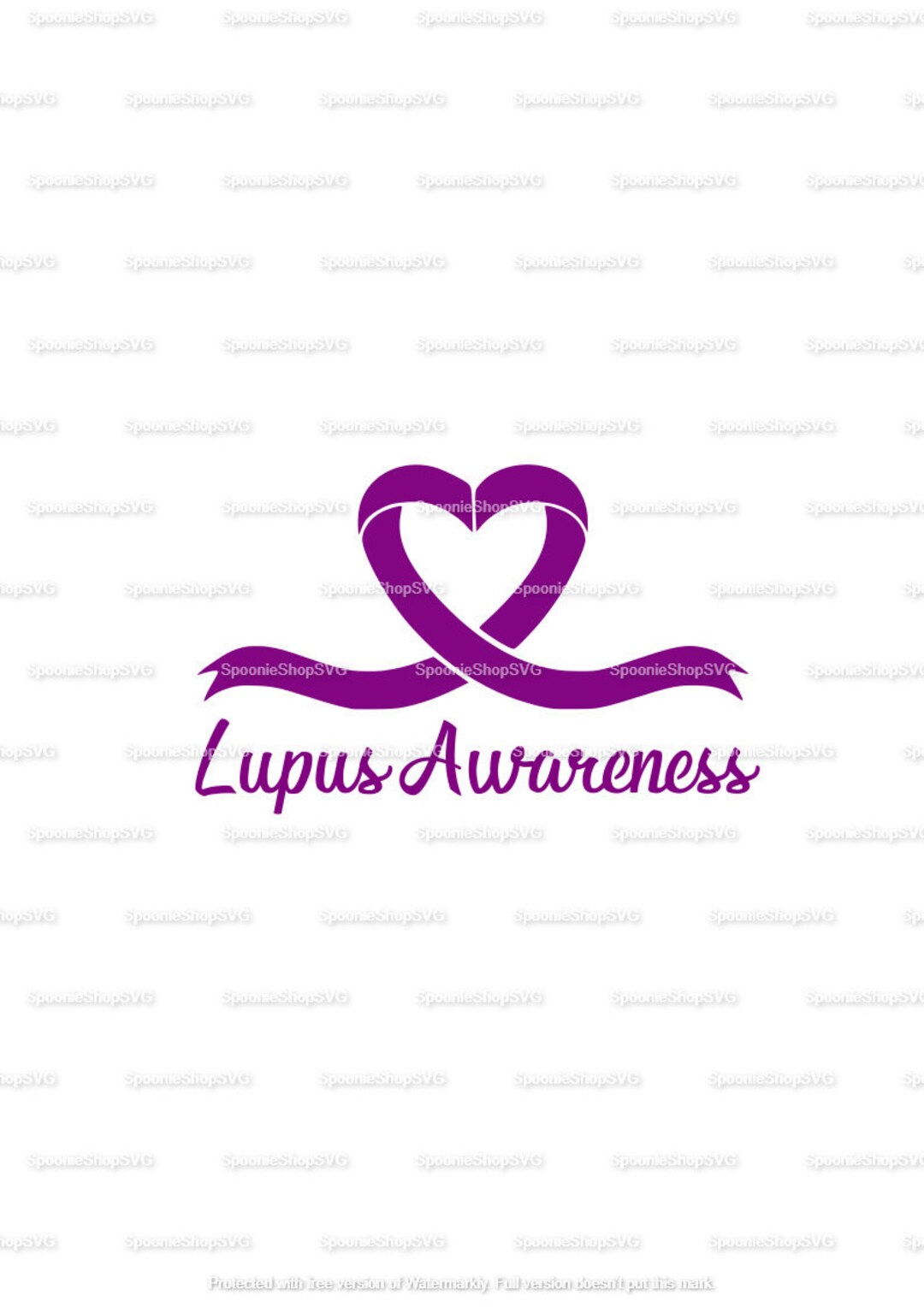 Lupus Awareness, Heart Ribbon, SVG Design, Warrior, Strength, Support ...