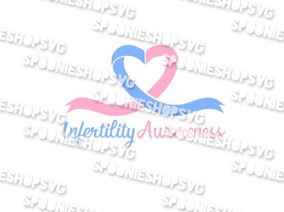 Infertility Awareness Heart