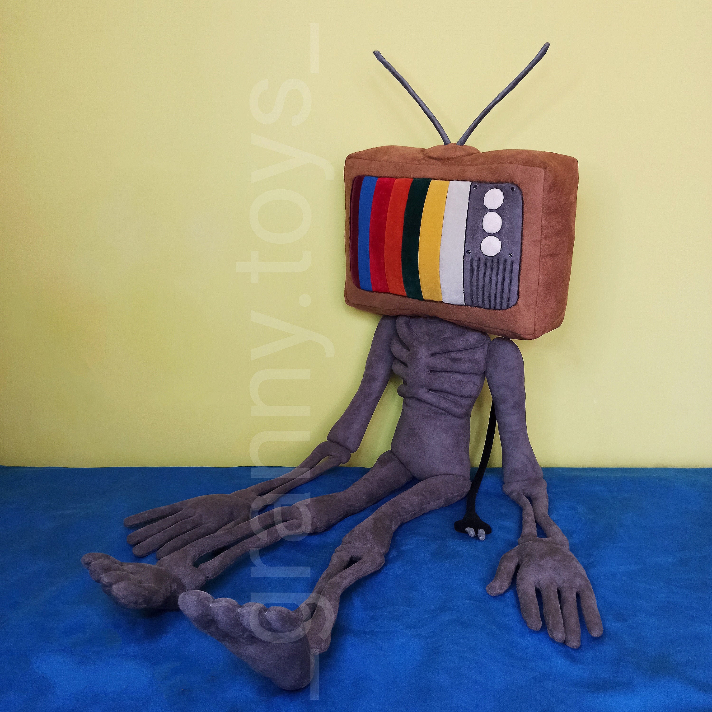 TV head 39 inch Trevor henderson monsters Friend of Siren head | Etsy