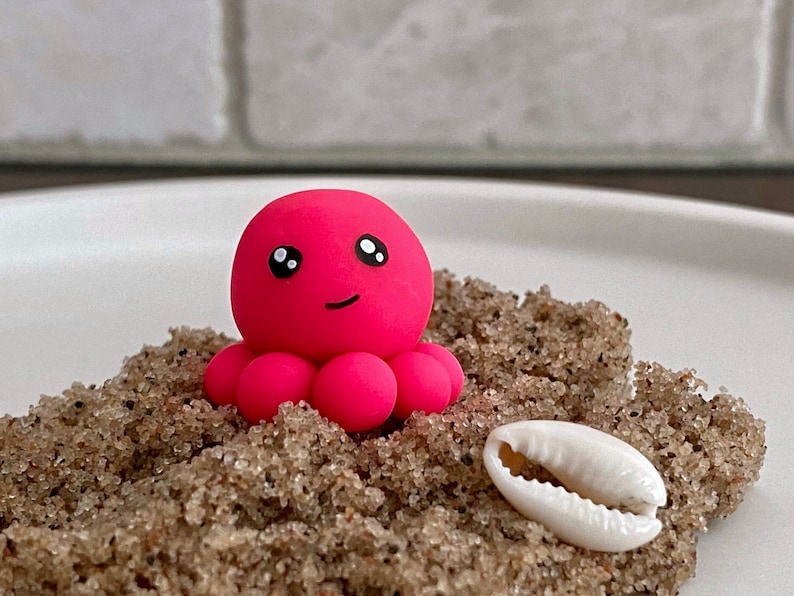 Kawaii Octopus Emotional Support Desk Pet: Stress Relief Fidget Toy - Etsy