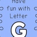 Have Fun With Letter G - Etsy