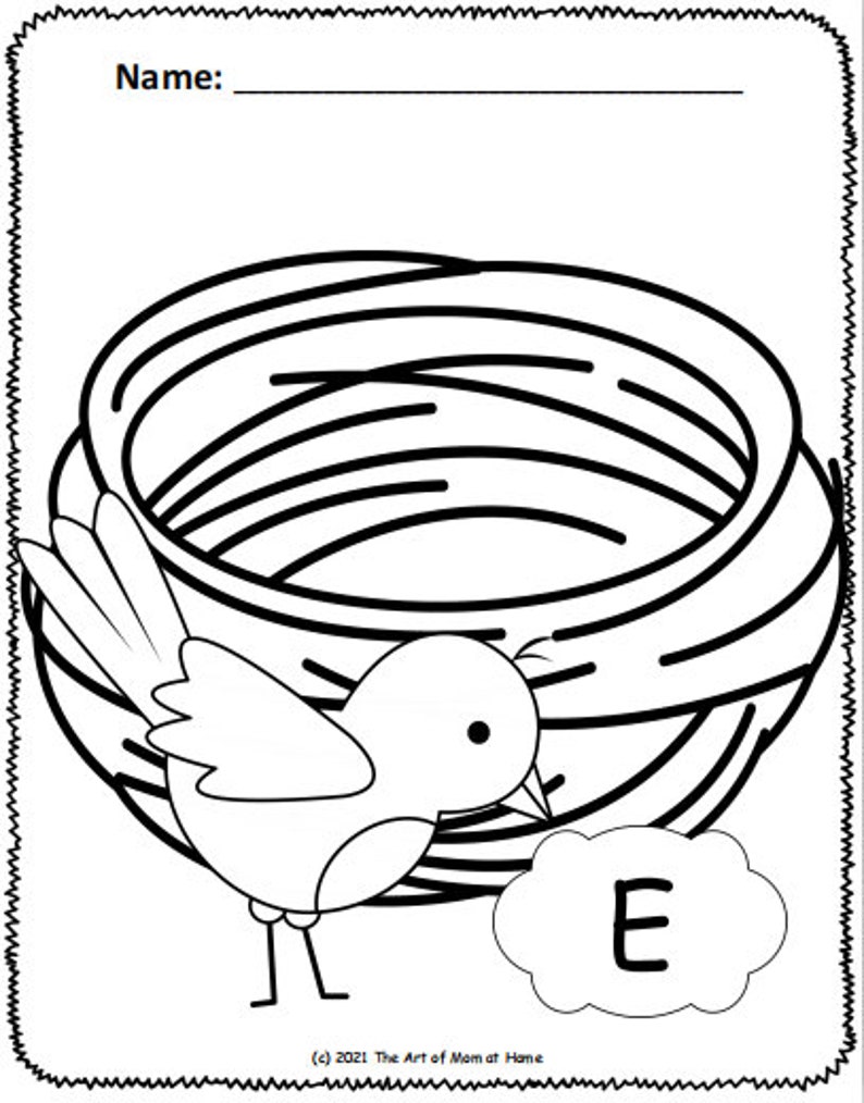 Have Fun With Letter E - Etsy