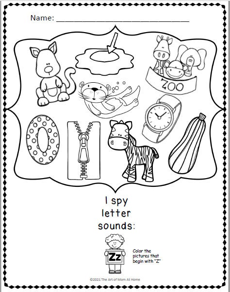 Have Fun With Letter Z - Etsy