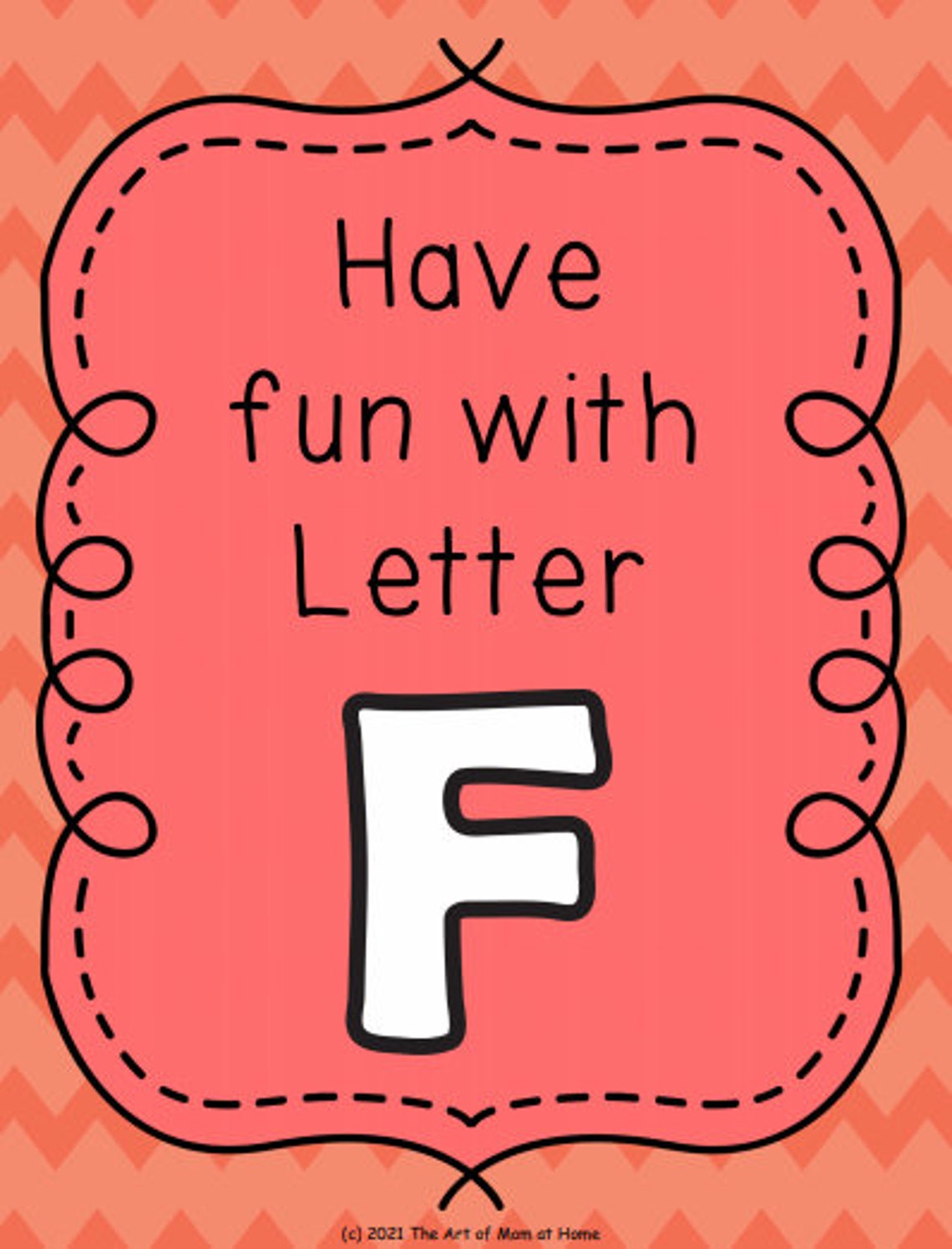 Have Fun With Letter F - Etsy