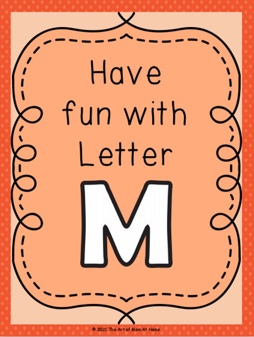 Have Fun With Letter M - Etsy