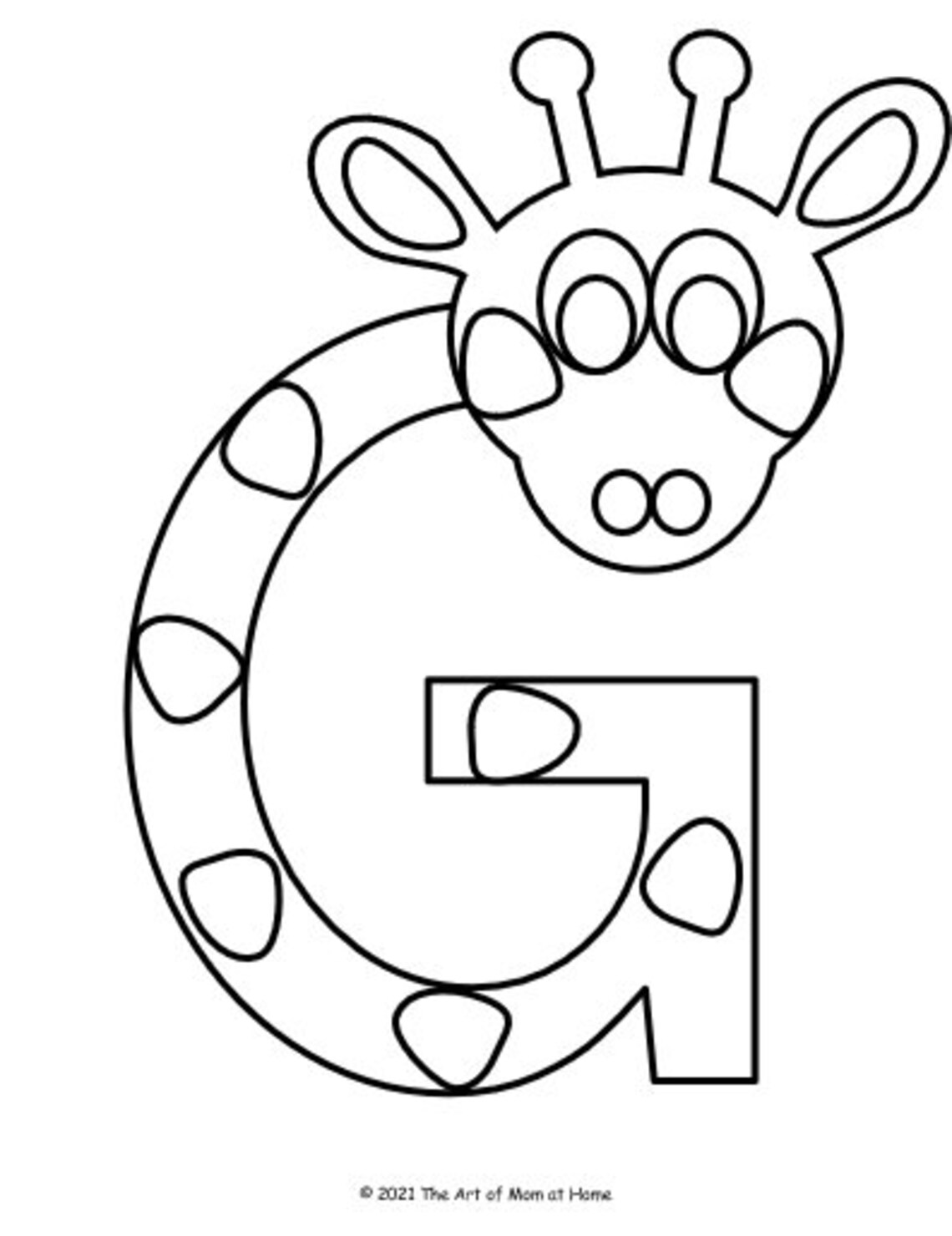 Have Fun With Letter G - Etsy