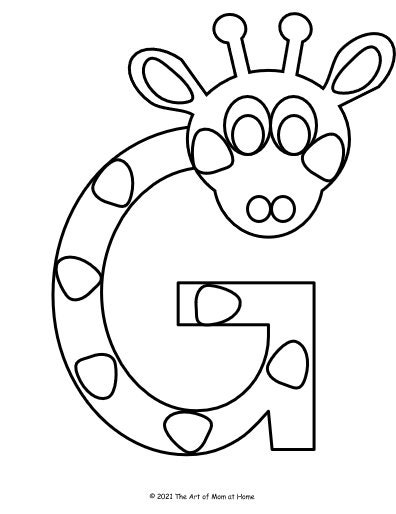 Have Fun With Letter G - Etsy