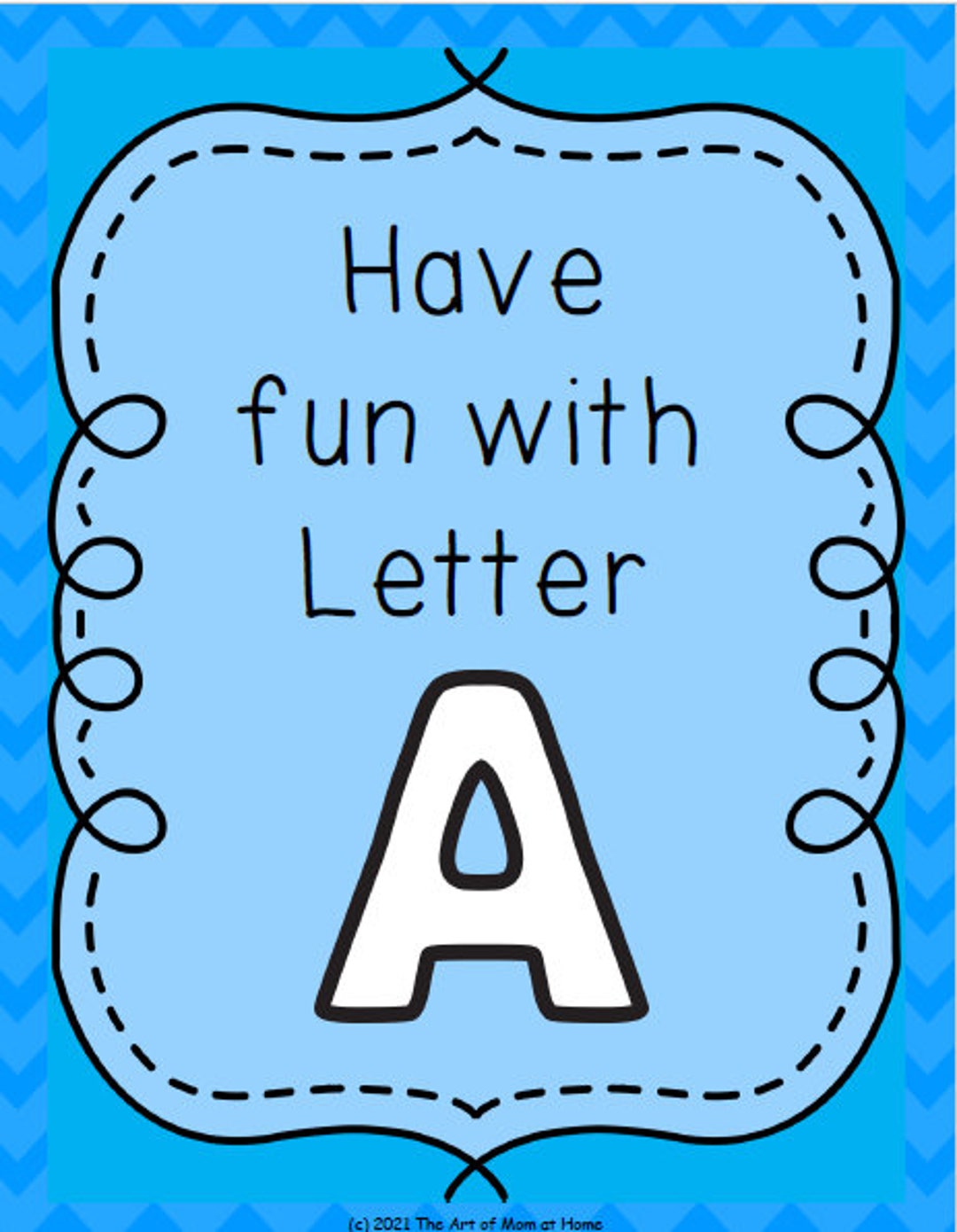 Have Fun With Letter A - Etsy