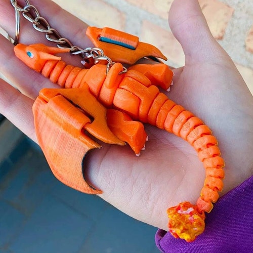 Flexi Charizard 3D Print STL File 3D Print Flexi Model - Etsy Canada