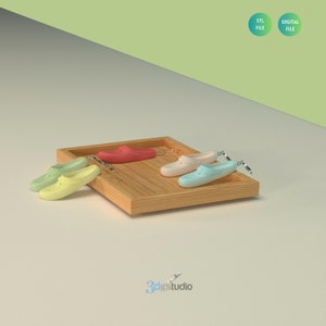 Crcs Keychain 3D Stl File, Stl File 3d Printing, Keychain 3D Print ...